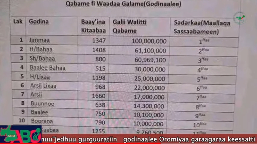 Oduu Waaree Onm Abo Ebla 1 2023 Qeerroo Bilisummaa Oromoo